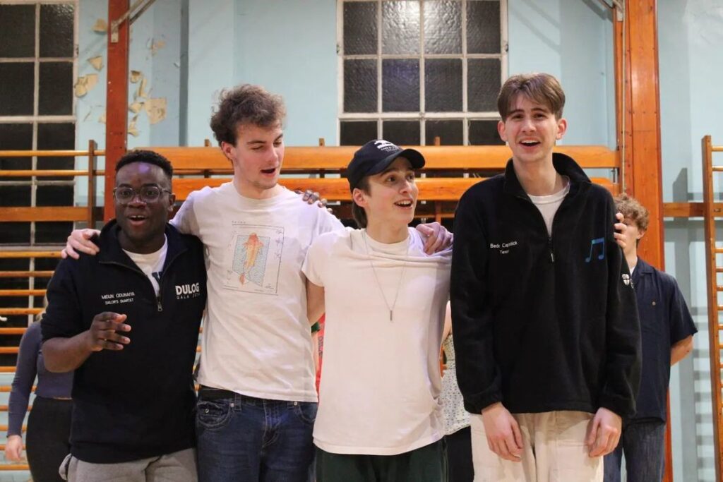 Being part of a large scale theatre production for the first time ...